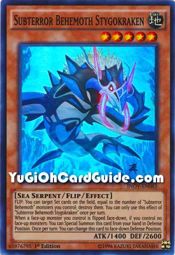 Subterror Behemoth Stygokraken - Yu-Gi-Oh!