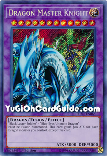 YuGiOh Dragon Master Knight