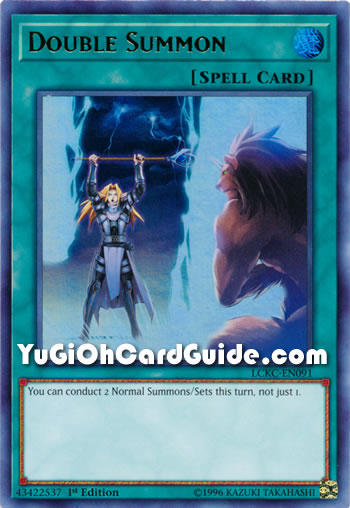 Double Summon - Yu-Gi-Oh!