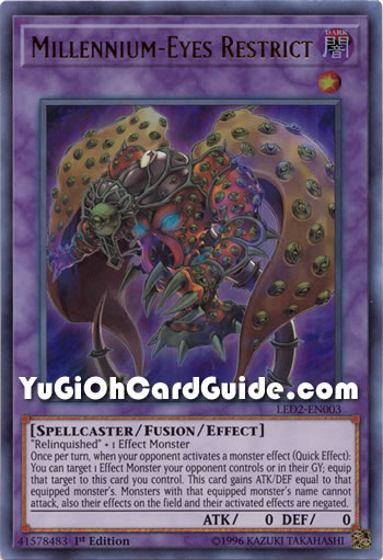 Millennium-Eyes Restrict - Yu-Gi-Oh!