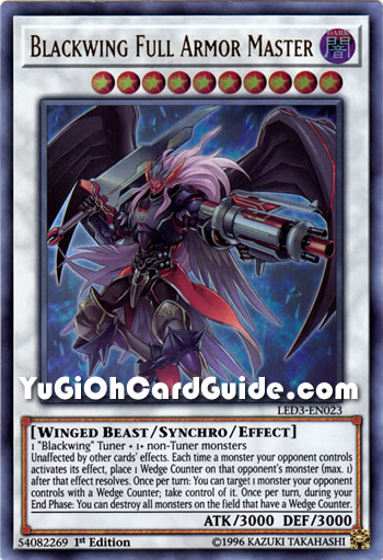 Blackwing Full Armor Master - Yu-Gi-Oh!