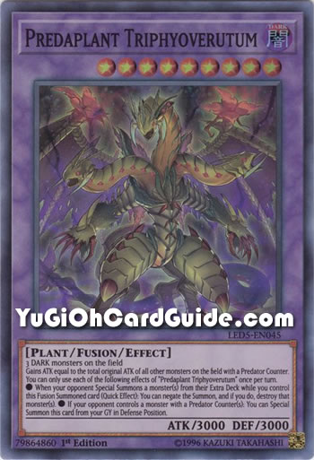 Predaplant Triphyoverutum - Yu-Gi-Oh!