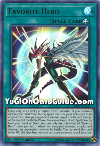 Favorite Hero - Yu-Gi-Oh!