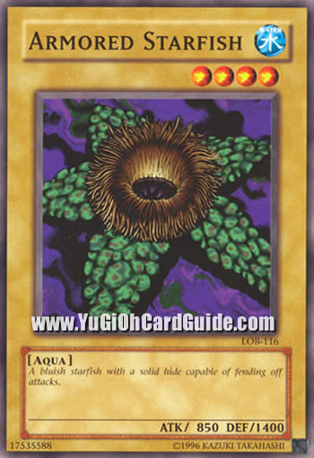 Armored Starfish - Yu-Gi-Oh!
