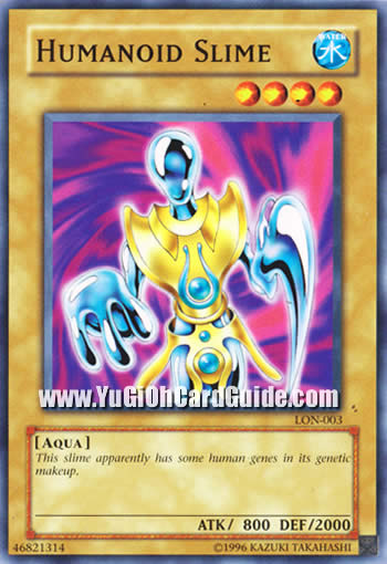 Humanoid Slime - Yu-Gi-Oh!
