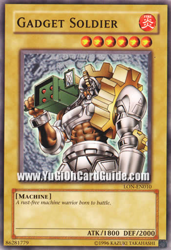 Gadget Soldier - Yu-Gi-Oh!