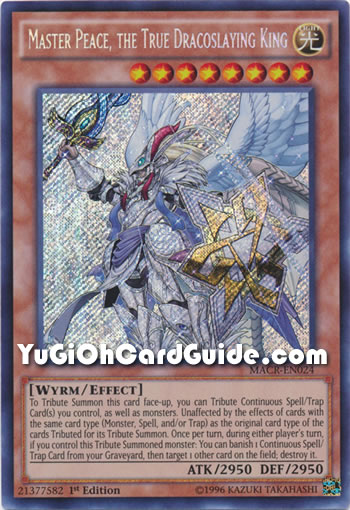 Master Peace, the True Dracoslaying King - Yu-Gi-Oh!