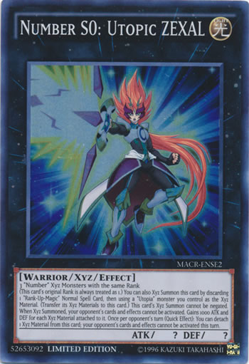 Number S0: Utopic ZEXAL - Yu-Gi-Oh!