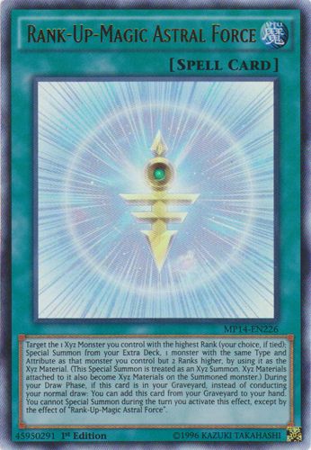 YuGiOh Rank-Up-Magic Astral Force