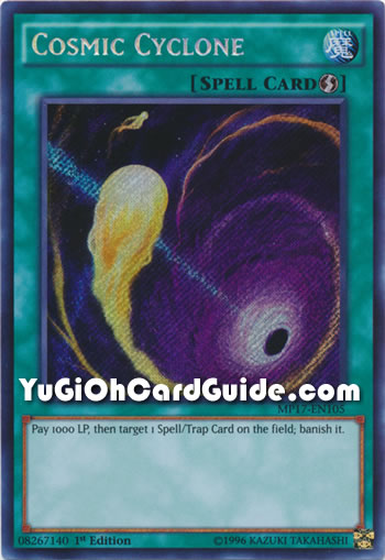 YuGiOh Cosmic Cyclone
