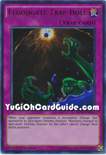 YuGiOh Floodgate Trap Hole
