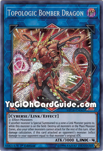 Topologic Bomber Dragon - Yu-Gi-Oh!