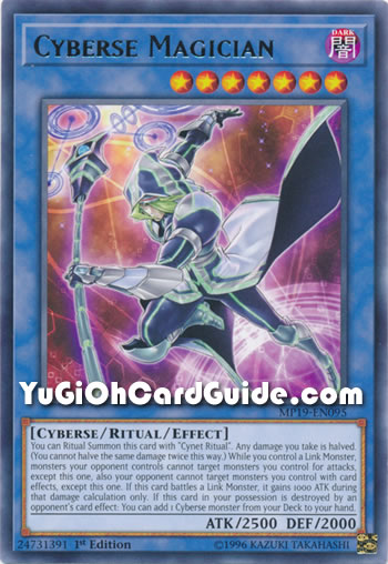 YuGiOh Cyberse Magician