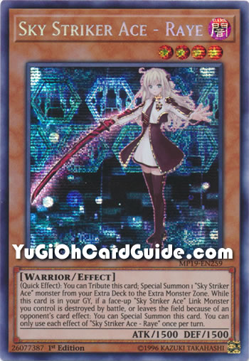 Sky Striker Ace - Raye - Yu-Gi-Oh!
