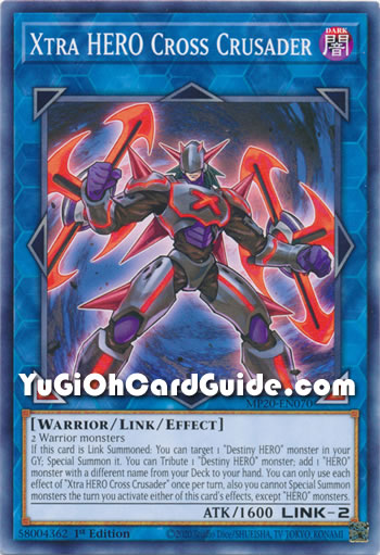 Xtra HERO Cross Crusader - Yu-Gi-Oh!
