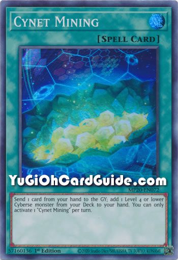 Cynet Mining - Yu-Gi-Oh!