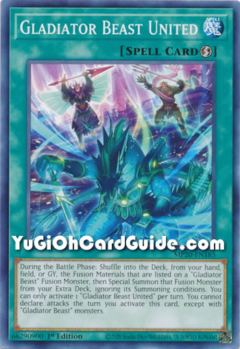 Gladiator Beast United - Yu-Gi-Oh!