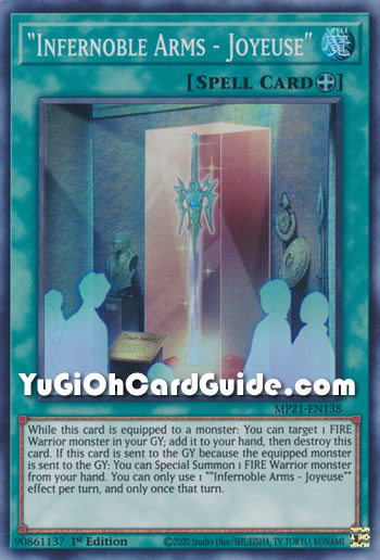 Infernoble Arms - Joyeuse"" - Yu-Gi-Oh!