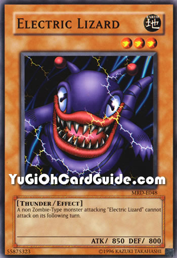 Electric Lizard - Yu-Gi-Oh!