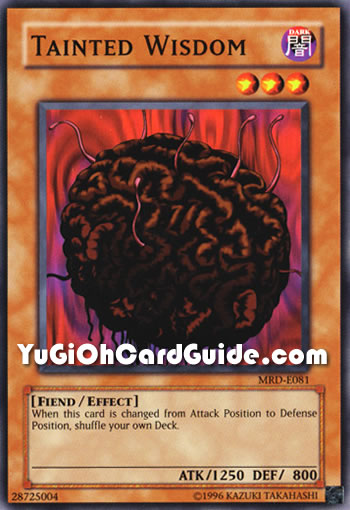 Tainted Wisdom - Yu-Gi-Oh!