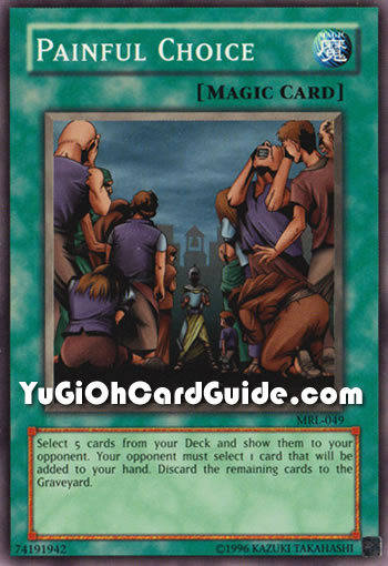 YuGiOh Painful Choice