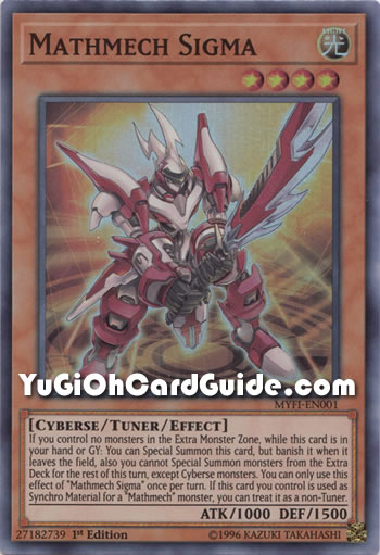 YuGiOh Mathmech Sigma