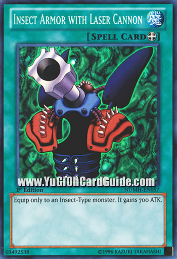 Insect Armor with Laser Cannon - Yu-Gi-Oh!