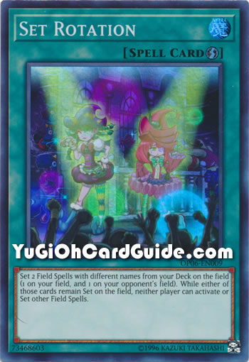 Set Rotation - Yu-Gi-Oh!