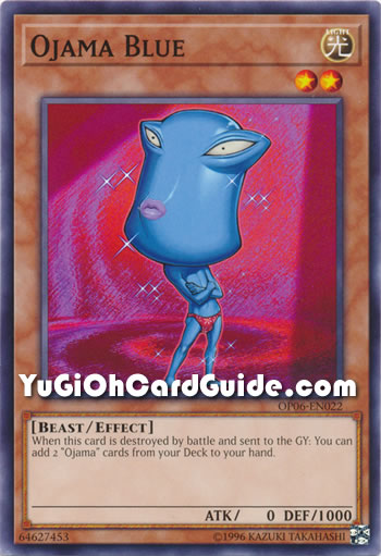 YuGiOh Ojama Blue