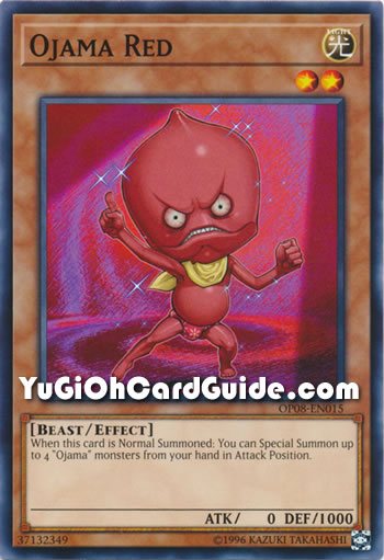 YuGiOh Ojama Red