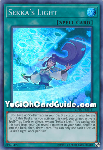 YuGiOh Sekka's Light