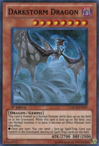 Darkstorm Dragon - Yu-Gi-Oh!