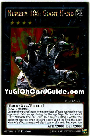 Number 106: Giant Hand - Yu-Gi-Oh!