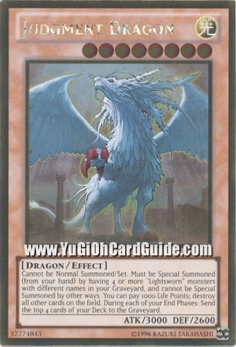 Judgment Dragon - Yu-Gi-Oh!