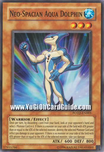 YuGiOh Neo-Spacian Aqua Dolphin