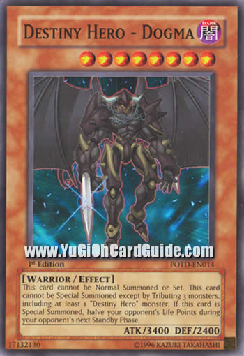 Destiny HERO - Dogma - Yu-Gi-Oh!