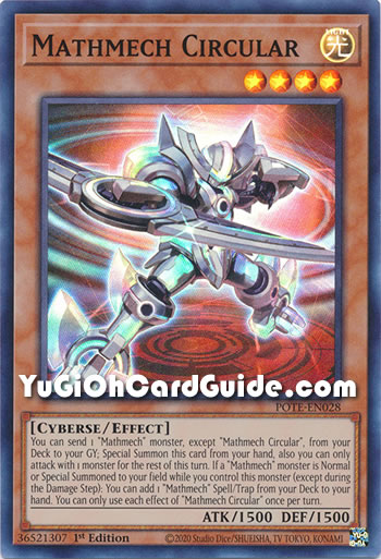YuGiOh Mathmech Circular