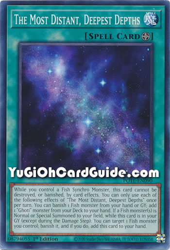 YuGiOh The Most Distant, Deepest Depths