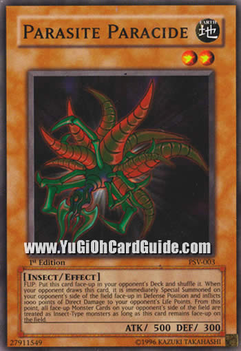 YuGiOh Parasite Paracide