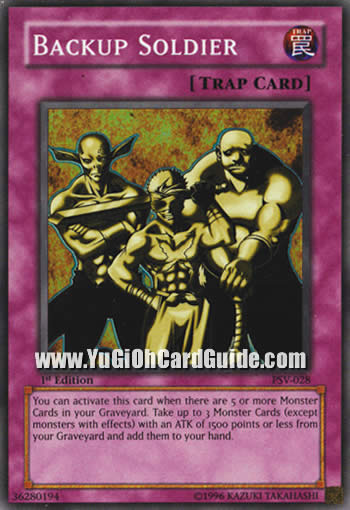 Backup Soldier - Yu-Gi-Oh!