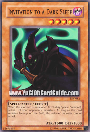 Invitation to a Dark Sleep - Yu-Gi-Oh!