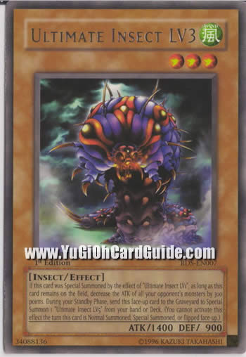 YuGiOh Ultimate Insect LV3