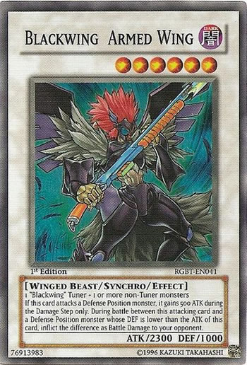 Blackwing Armed Wing - Yu-Gi-Oh!