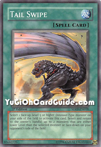 Tail Swipe - Yu-Gi-Oh!