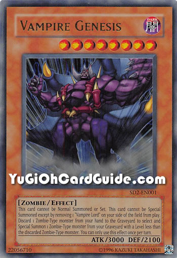 Vampire Genesis - Yu-Gi-Oh!