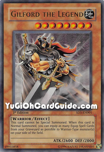YuGiOh Gilford the Legend