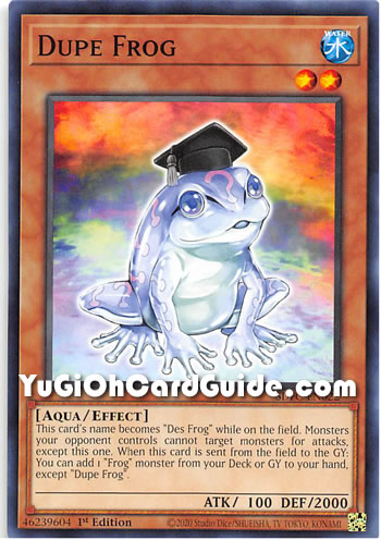 YuGiOh Dupe Frog