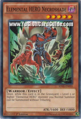 YuGiOh Elemental HERO Necroshade