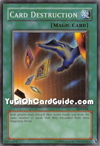 Card Destruction - Yu-Gi-Oh!