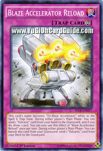 Blaze Accelerator Reload - Yu-Gi-Oh!